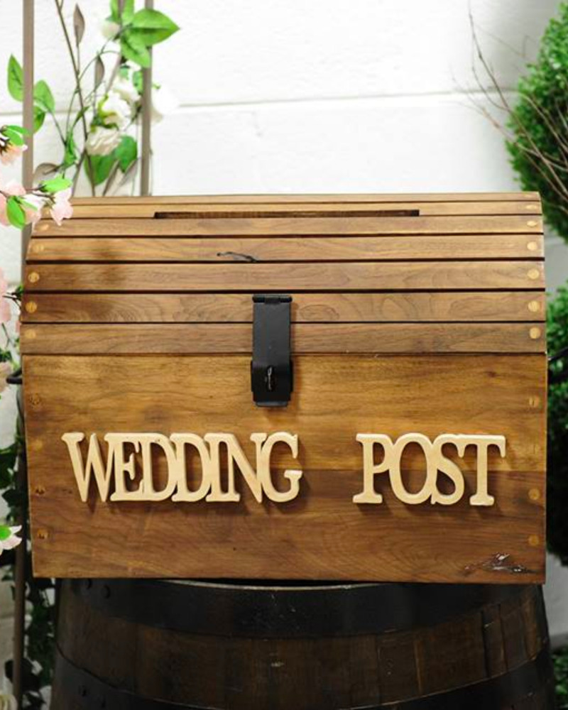 Wedding Post Box - To Have & to Hold